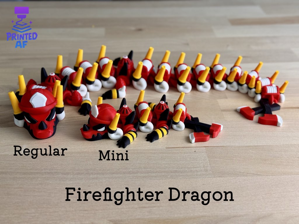 Firefighter Dragon – PrintedAF