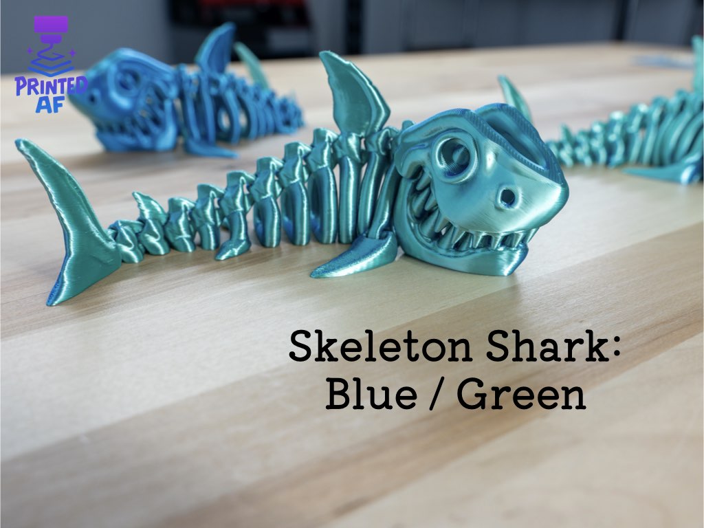 Skeleton Shark – PrintedAF