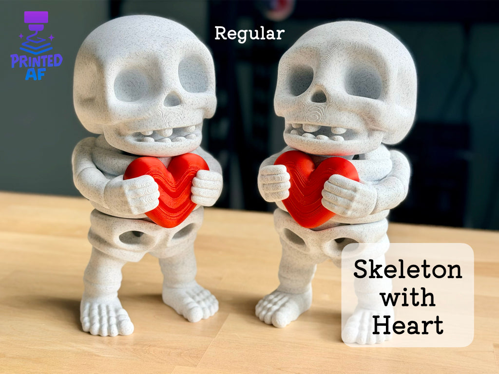 Skeleton With Heart – PrintedAF