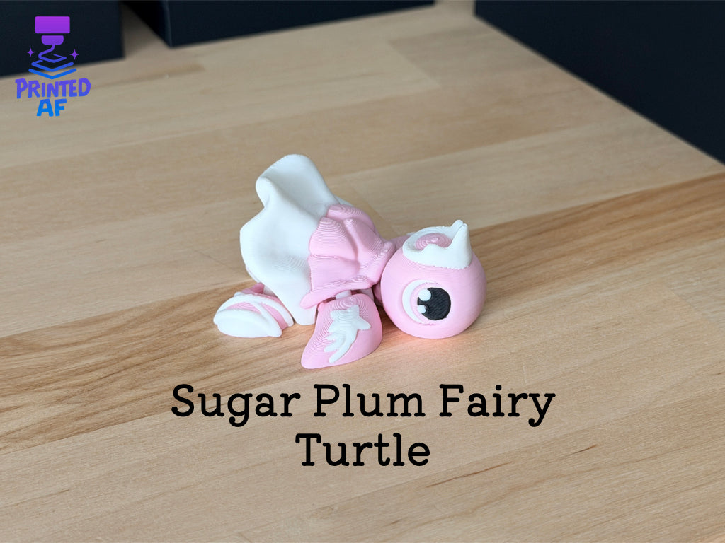 Sugar Plum Fairy Turtle – PrintedAF